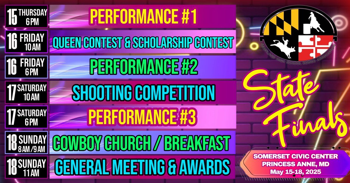 MD State Rodeo Finals