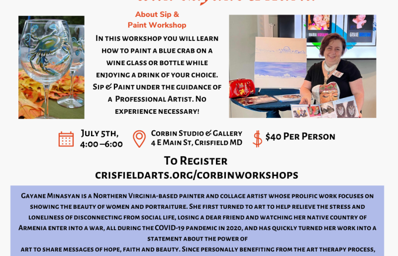 Sip & Paint Workshop | Visit Somerset County
